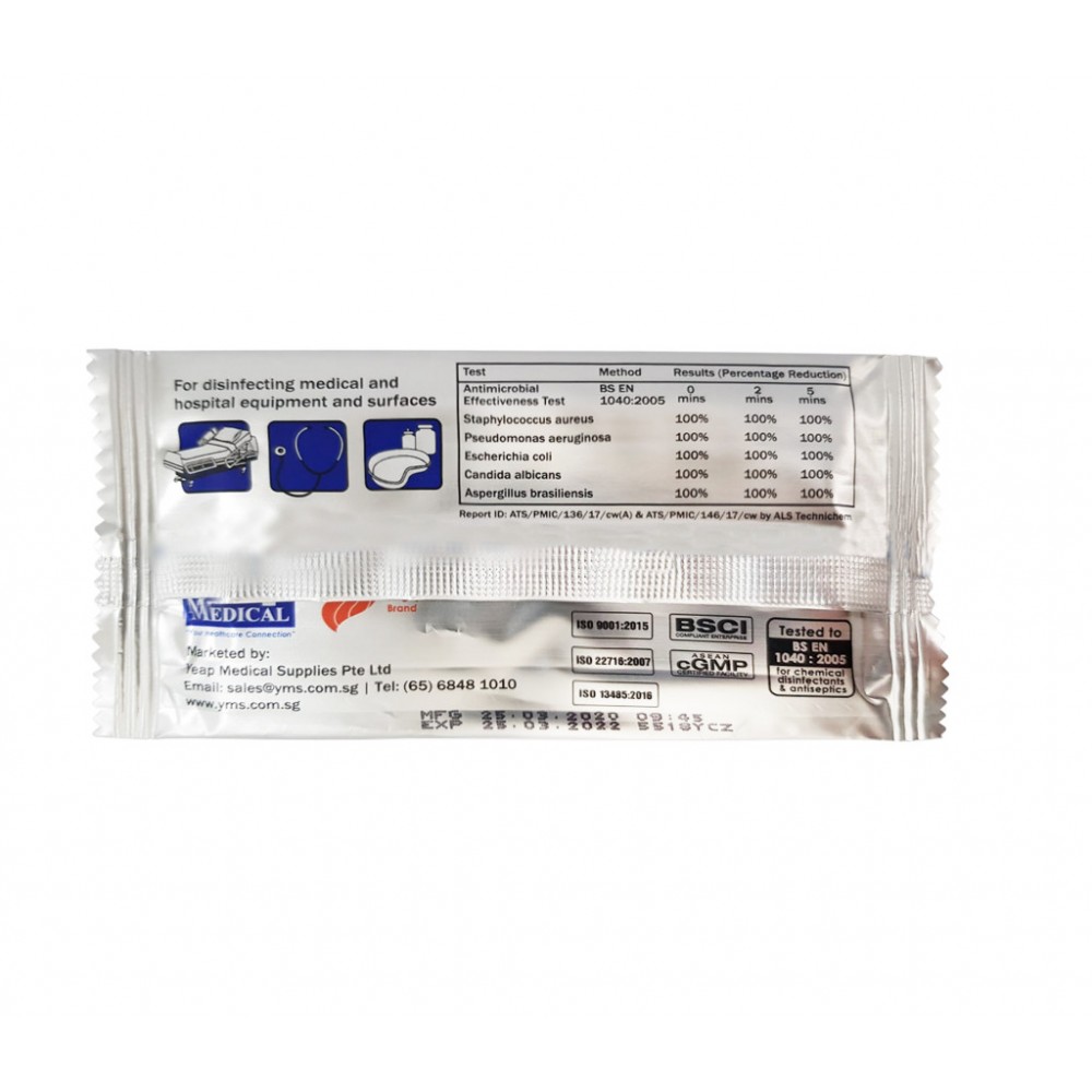 Alcohol Wipes 70% Isopropyl Alcohol Singapore- Fu Kang Healthcare ...