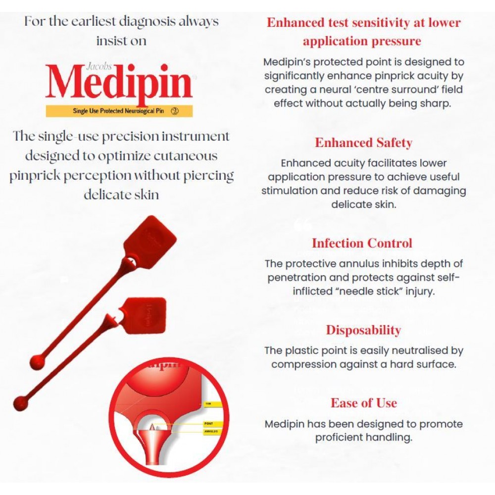 Medipin Neurological Examination/ Sensory Testing Diagnostic Tool - Fu ...