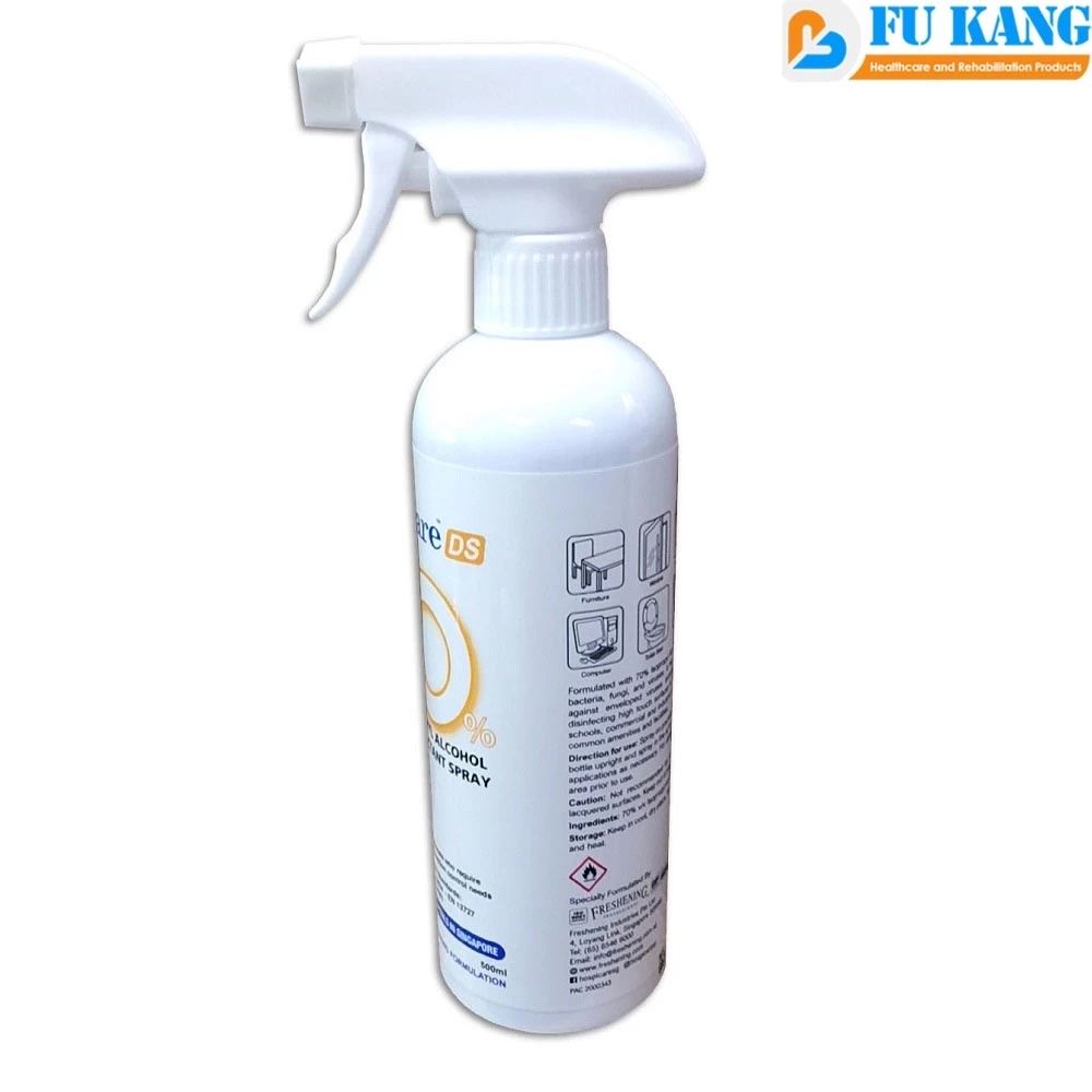 HospiCare 70% IPA Disinfectant Spray 500ml Contain 70% Isopropyl ...