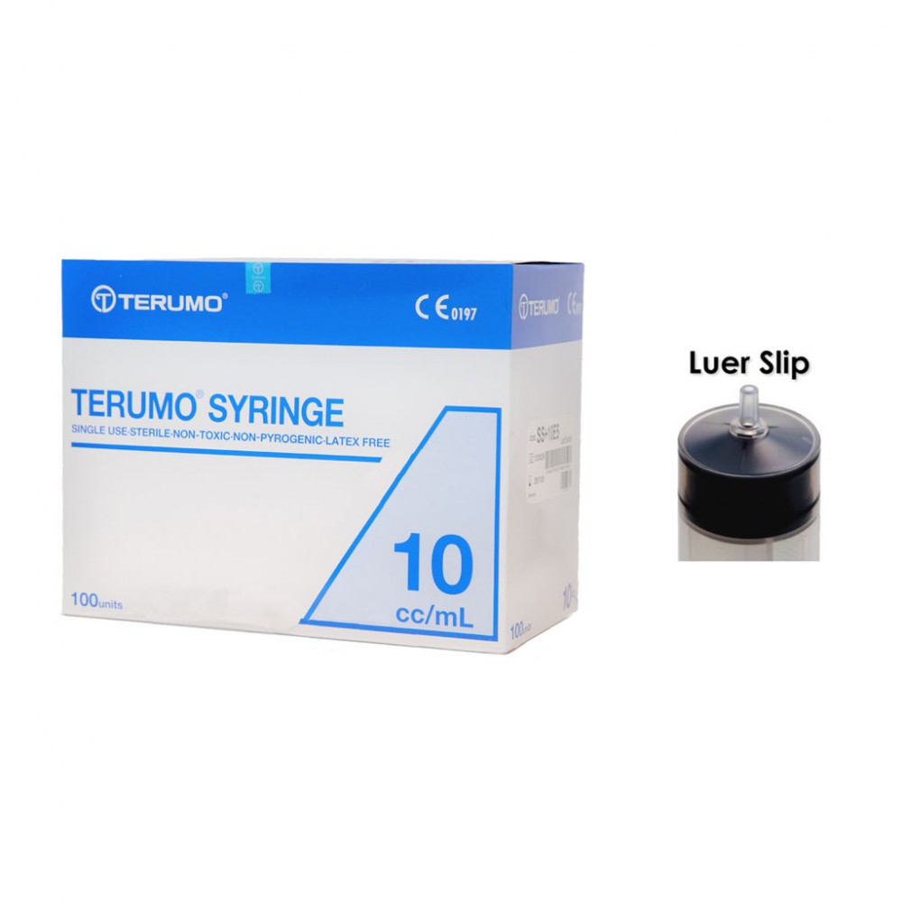 Terumo Disposable Syringe Luer Slip Tip Without Needle - Fu Kang Healthcare Shop Online
