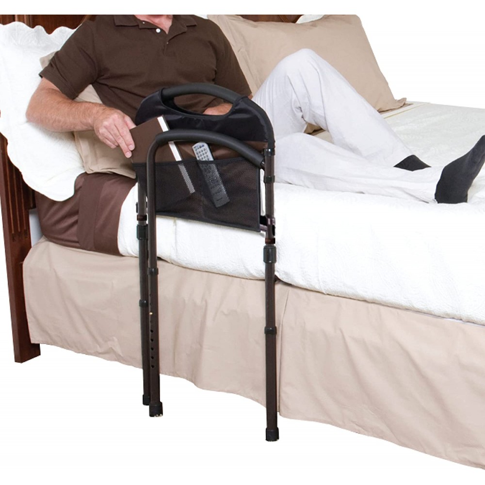 Stander Mobility Bed Rail For Elderly Fall Prevention - Bed Railing ...