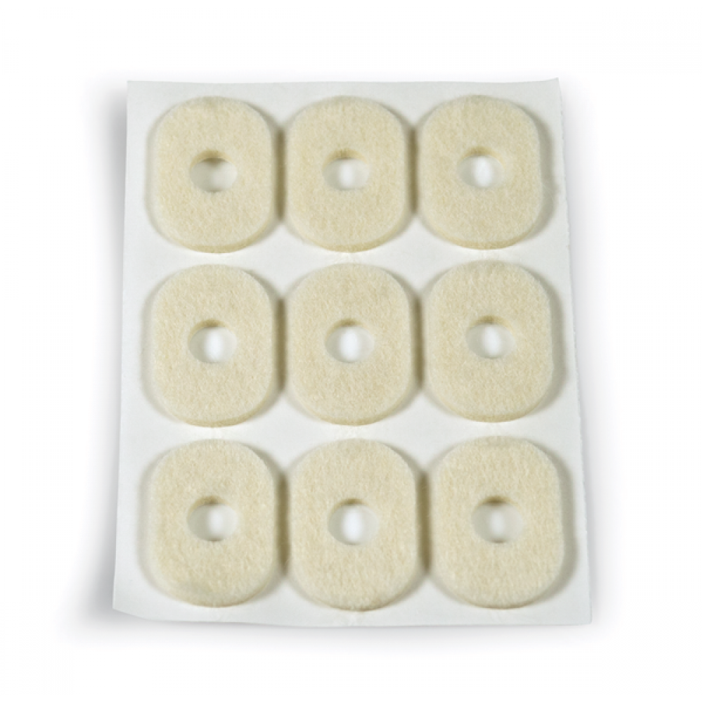 Hapla Felt Oval Corn Pads 3mm Pkt 36 - Pressure Relief Pad - Diabetic ...