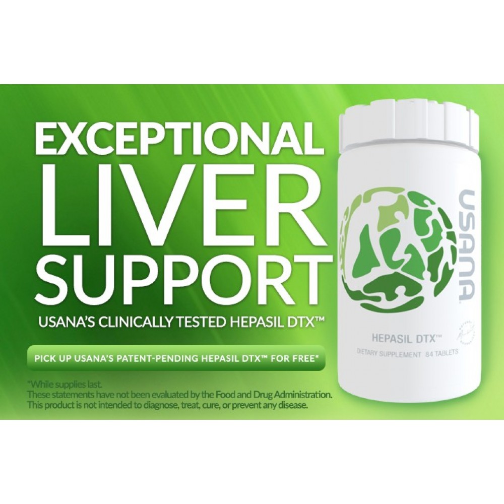 USANA Hepasil DTX™ - Hepasil - 补肝 - Fu Kang Healthcare Shop Online