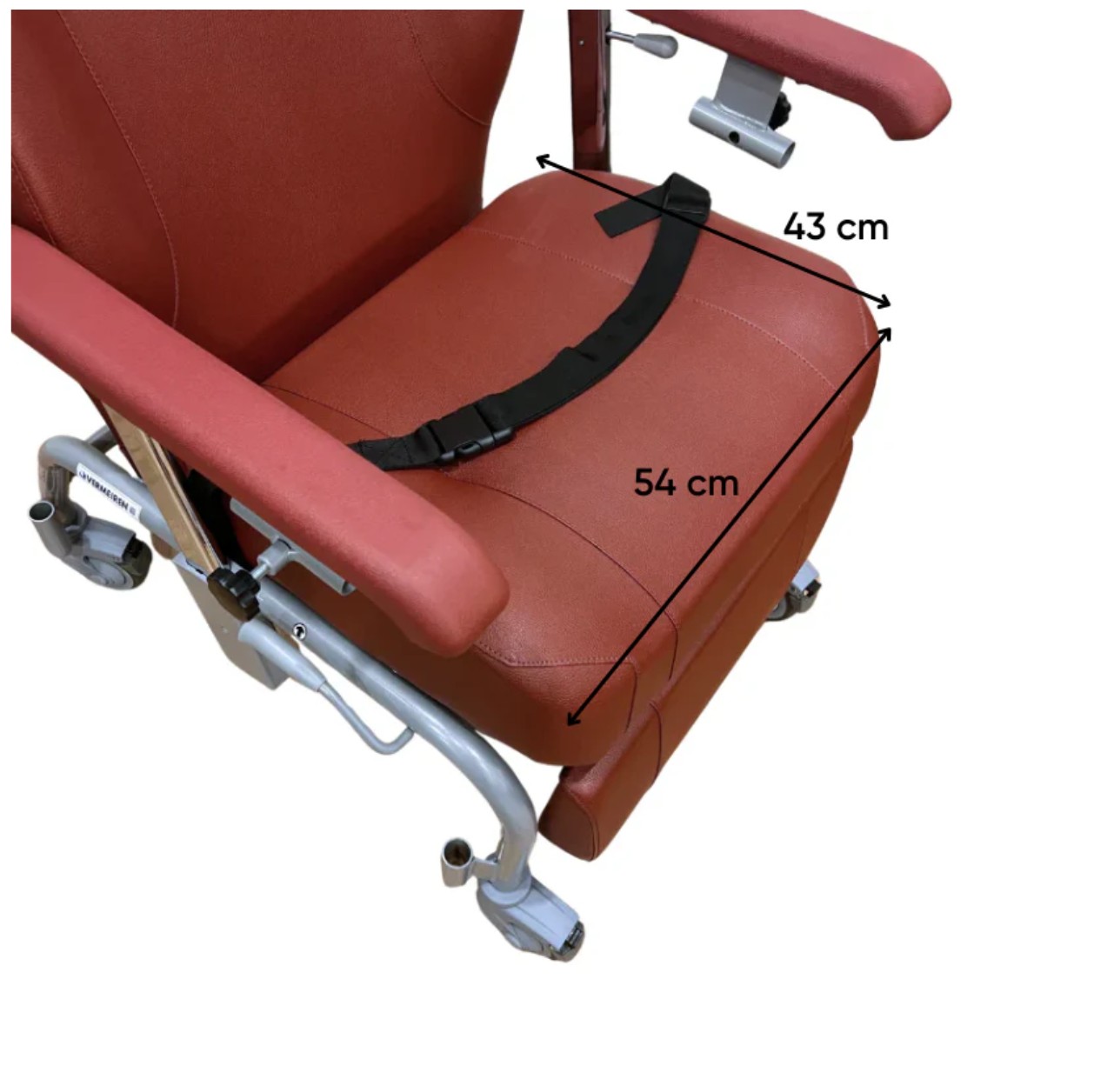 Vermeiren Normandie Relax Chair with Wheels - Geriatric Chair - Fu Kang ...