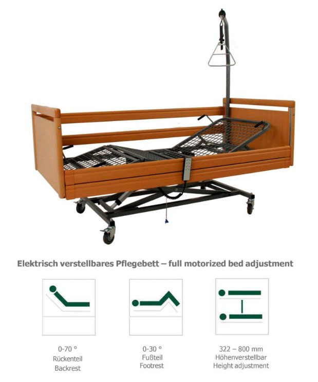 Xeniafit Homecare Low Bed With 4 Side Rails - Fu Kang Online Store